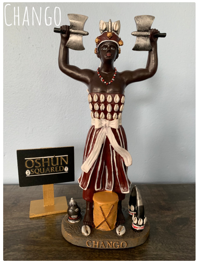 Orisa Chango Statue #1 | Estatua de Orisa Shango – Oshun Squared